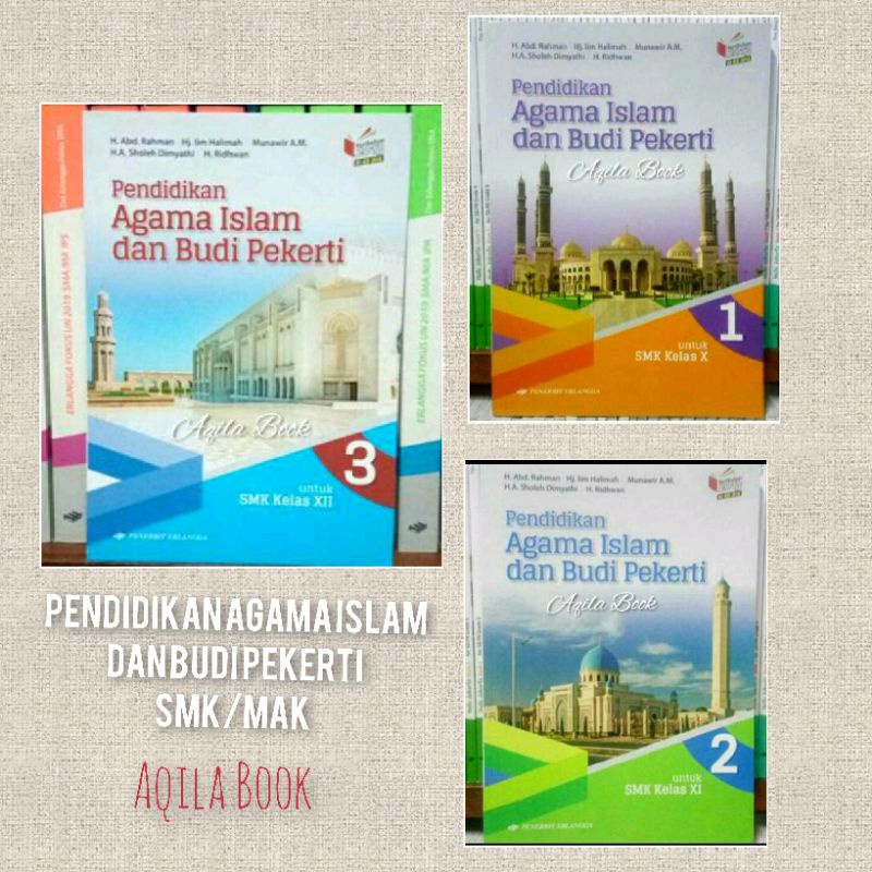 Jual BUKU AGAMA ISLAM kelas 10,11 & 12 SMK/MAK edisi K13 KI-KD | Shopee ...