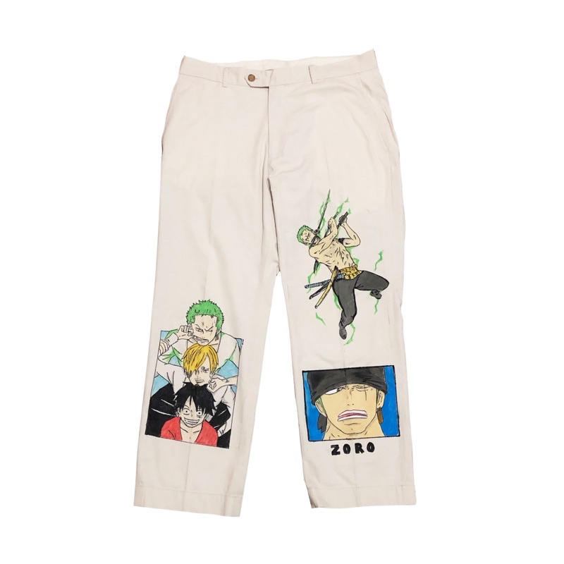 Jual Custom Anime Pants Zoro | Shopee Indonesia