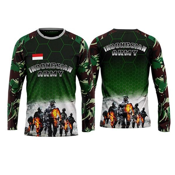 Jual KAOS TNI ARMY JERSEY LORENG MALVINAS FULLPRINT LENGAN PANJANG | Shopee Indonesia