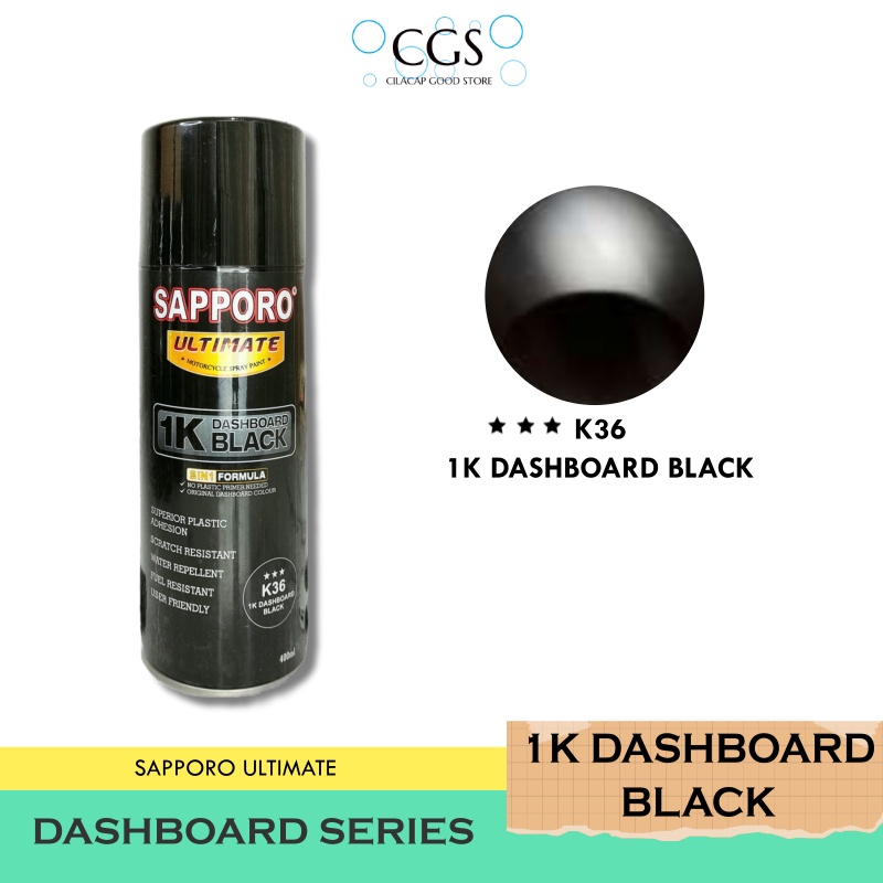 Jual SAPPORO ULTIMATE K36 Dashboard Black / sapporo dashboard black / sapporo dashboard coating ...