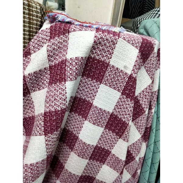 Jual bahan kain TWEED /wol per (0.50mt) | Shopee Indonesia