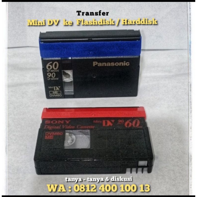 Jual Transfer Kaset Mini Dv handycam | Shopee Indonesia