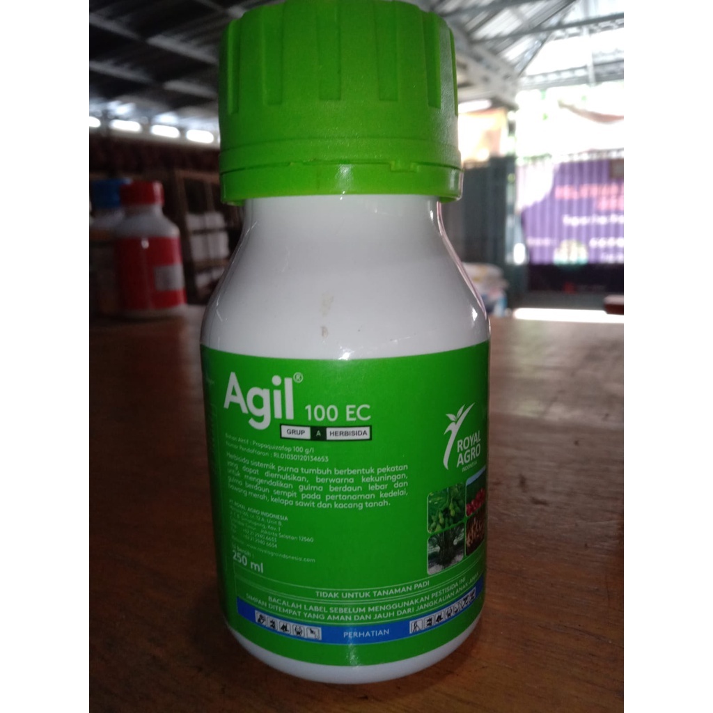 Jual HERBISIDA SISTEMIK PURNA TUMBUH AGIL 100EC KEMASAN 250ML | Shopee ...
