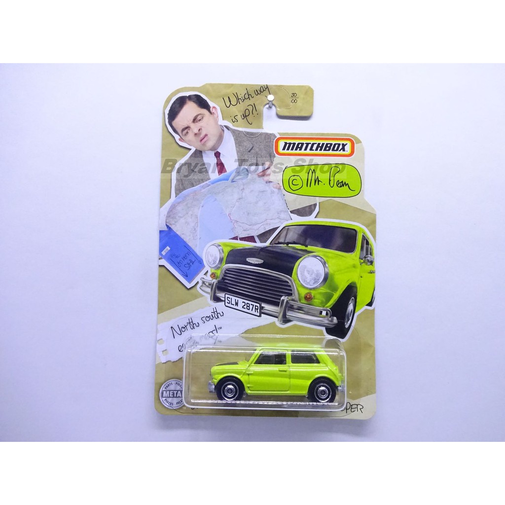 Jual Matchbox Mini Cooper Mr Bean Hijau | Shopee Indonesia