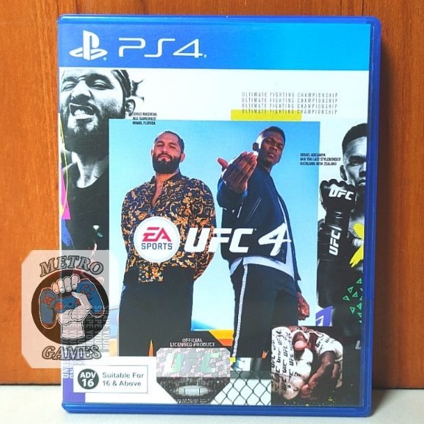 Jual UFC 4 PS4 Kaset Playstation PS 4 5 Original Sony Ufc4 Game CD BD ...