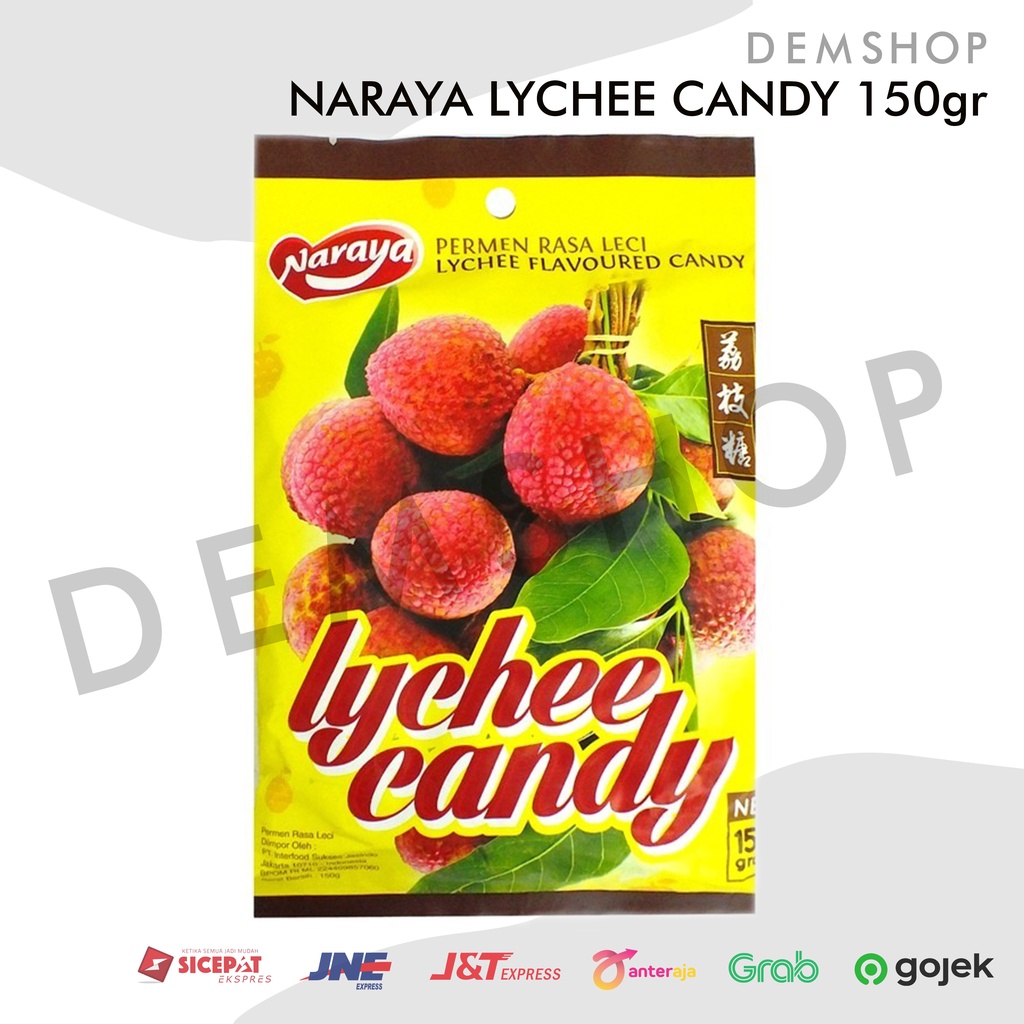 Jual Naraya Lychee Candy 150gr permen rasa leci import | Shopee Indonesia