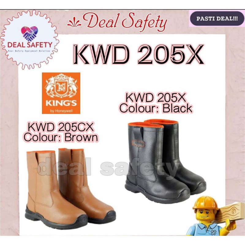 Jual SAFETY SHOES KING'S KWD 205X 205CX / SEPATU SAFETY KING'S ORIGINAL ...