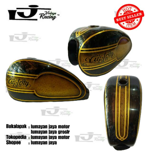 Jual Tangki custom tangki triumph tangki japstyle tangki kustom cat ...