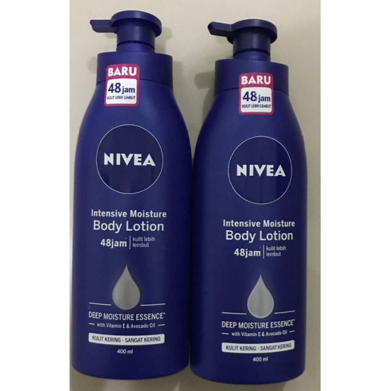 Jual NiVEA Intensive Moisture Body lotion netto 400ml | Shopee Indonesia