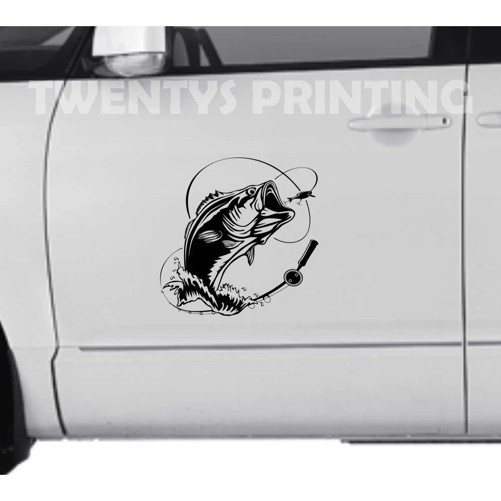 Jual STIKER MANCING IKAN STIKER BODY MOBIL CUTTING STICKER | Shopee ...