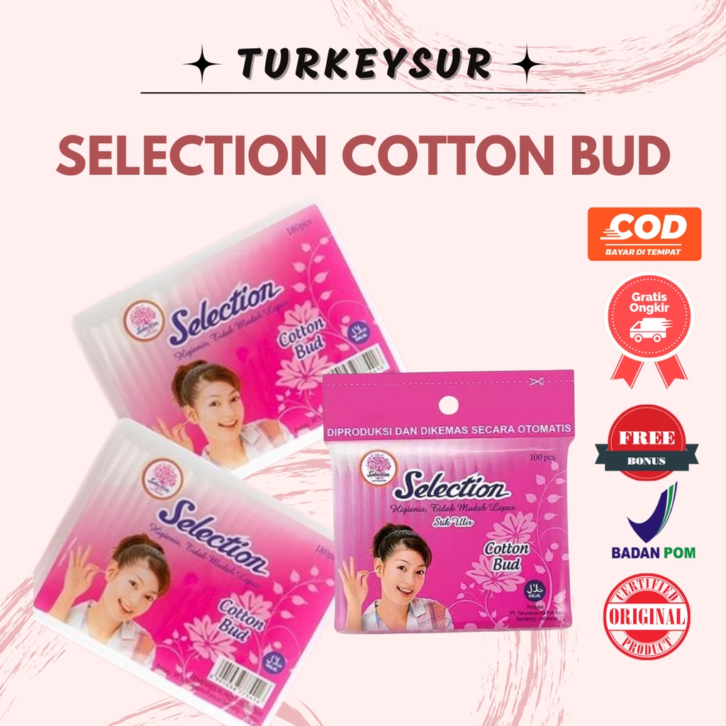 Jual Cotton Bud Korek Kuping Kapas Cottonbud Cutton Bud Katenbat Untuk ...