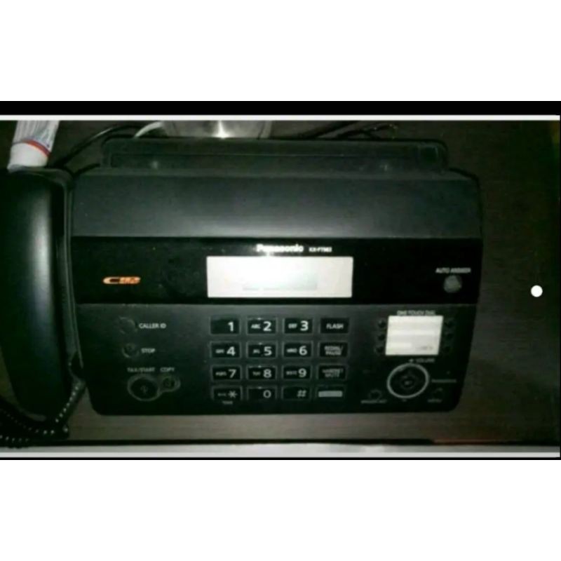 Jual PRELOVED Mesin Fax Panasonic KX-FT983 Black Faximile Panasonic KX-FT983 Hitam | Shopee ...