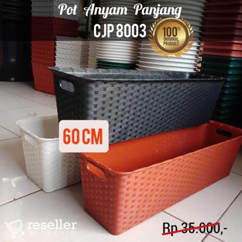 Jual Pot Tanam ANYAM 8003 (Pot Panjang 60 cm) Grade-A. Murah! Ket Order ...
