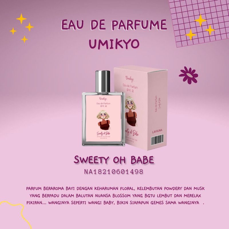 Jual EAU DE PARFUM UMIKYO 30 ML | Shopee Indonesia