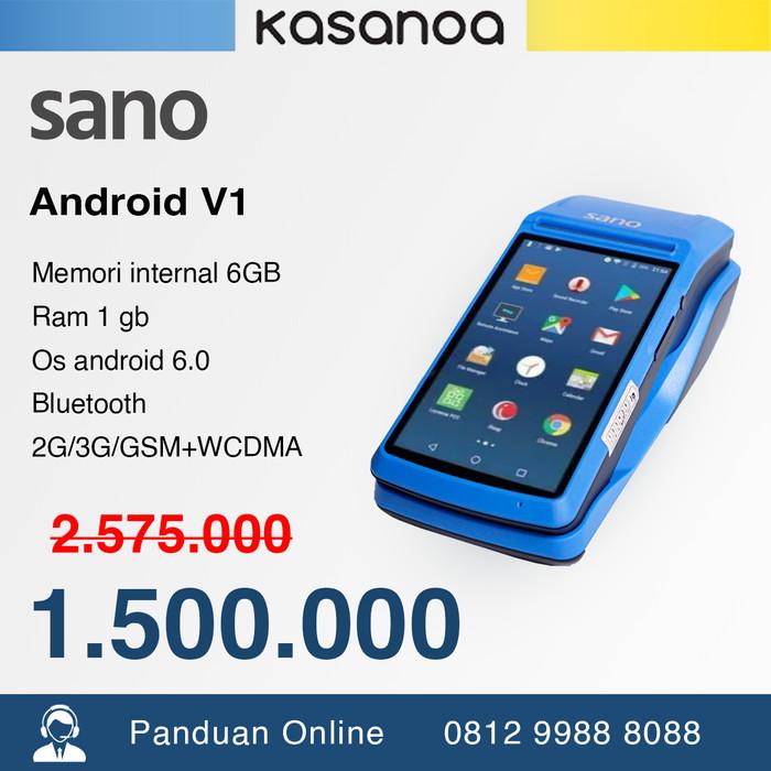 Jual Vazan Mobile Pos Android Printer Sano V1 / Mobile Pos Terminal ...