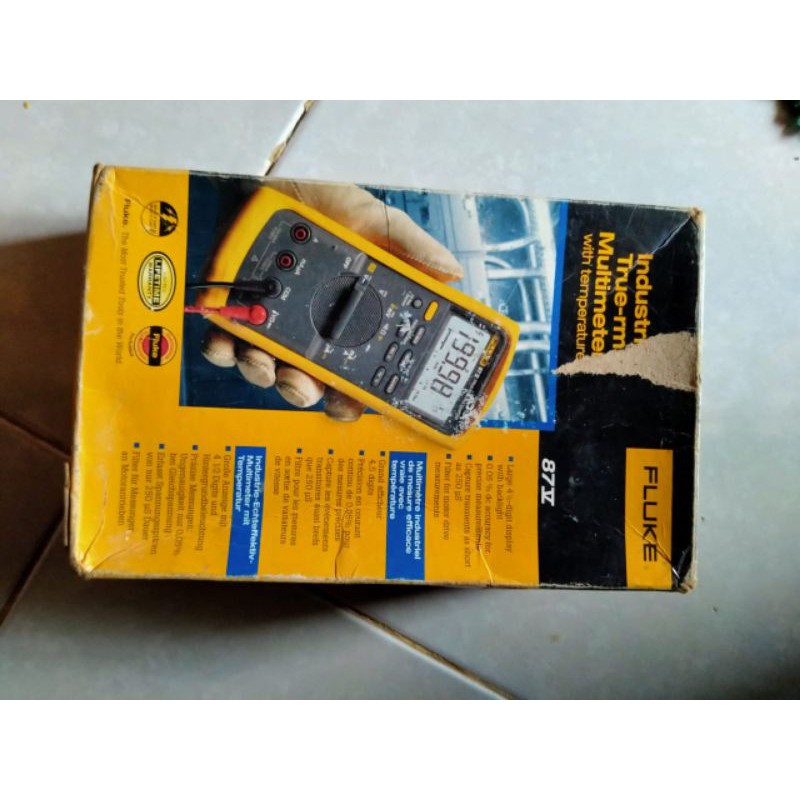 Jual BEKAS-Multimeter fluke 87v | Shopee Indonesia