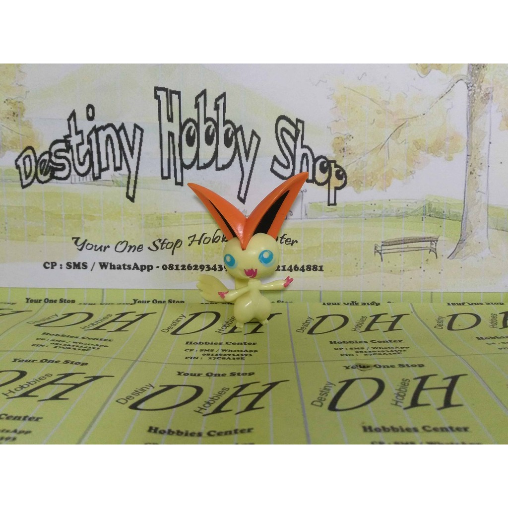 Jual Big Victini Mode B Pokemon Figure Gen 5 Mainan Anak | Shopee Indonesia