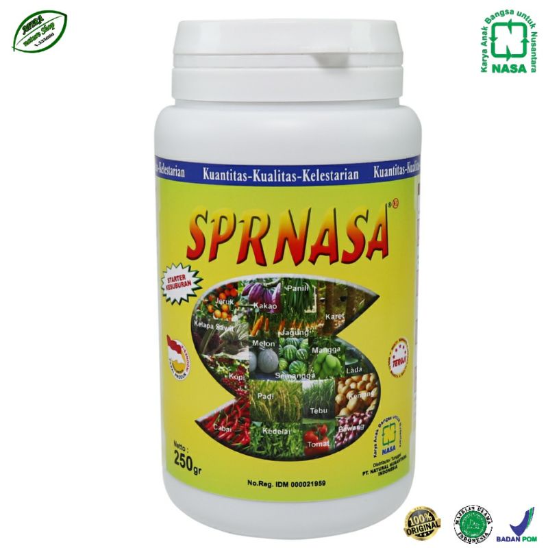 Jual Pupuk Organik Supernasa Kemasan 250 Gram Original Asli Nasa ...
