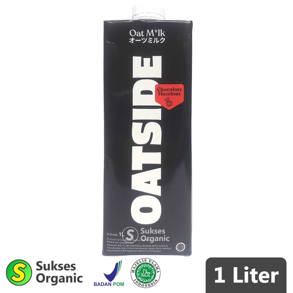 Jual Oatside Minuman Oat Milk CHOCOLATE HAZELNUT 1 Liter | Shopee Indonesia