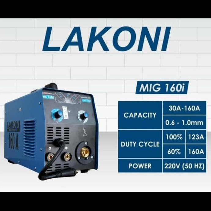 Jual Buruan Serbu] Inverter Las Lakoni Mig/Mma 160A Co2 Bisa Tanpa Alat Mesin Travo Las | Shopee ...