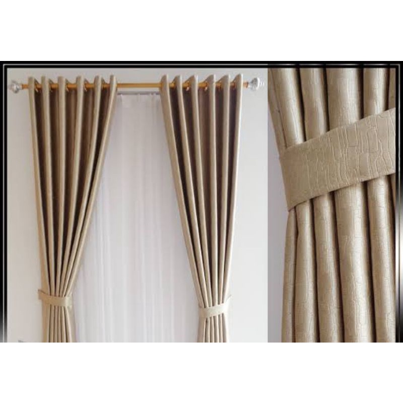 Jual tali kain bahan gorden senada | Shopee Indonesia