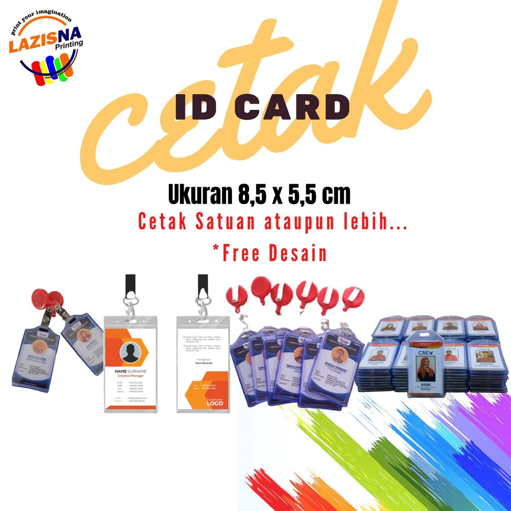Jual ID CARD/NAME TAG [READY] | Shopee Indonesia