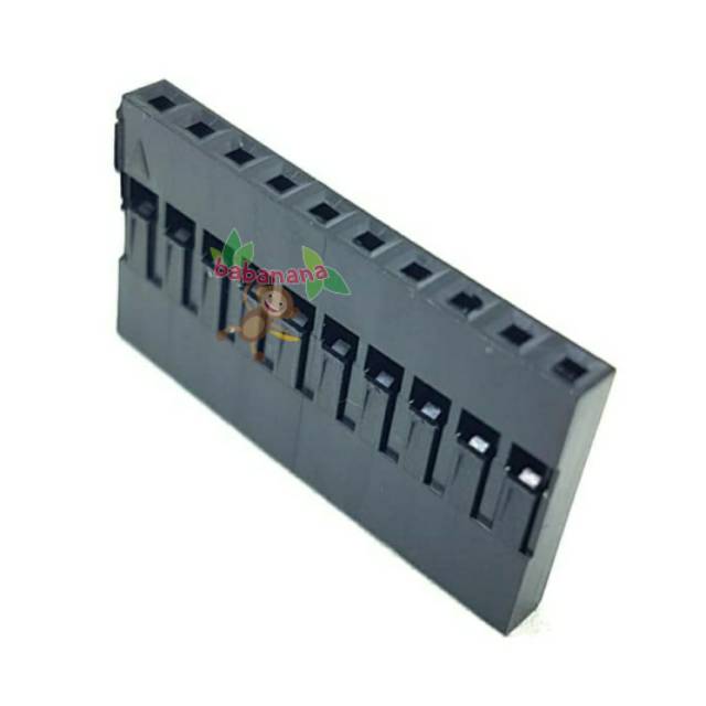 Jual Dupont Housing 9P / 10P 2.54mm Jumper Wire Female Pin Port Connector | Shopee Indonesia