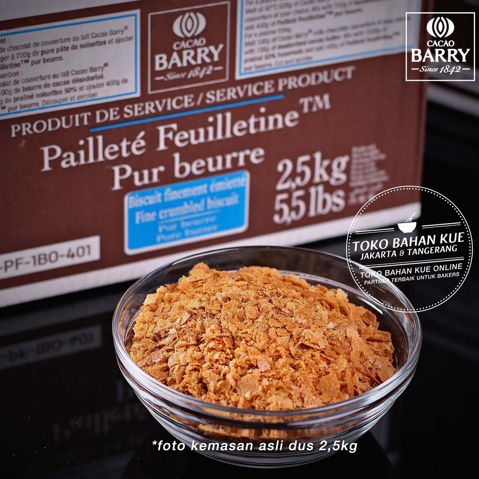 Jual Cacao Barry Paillete Feuilletine 500gr Royaltine Crushed Fine ...