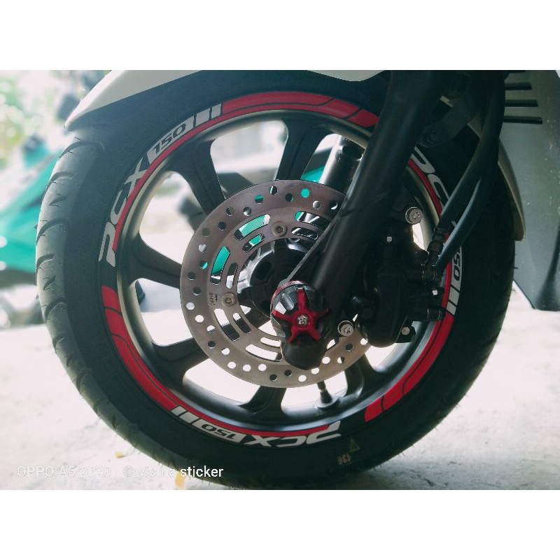 Jual Stiker Velg Pcx 150 / Stiker Velg Pcx 160 / Stiker Velg Pcx Murah ...