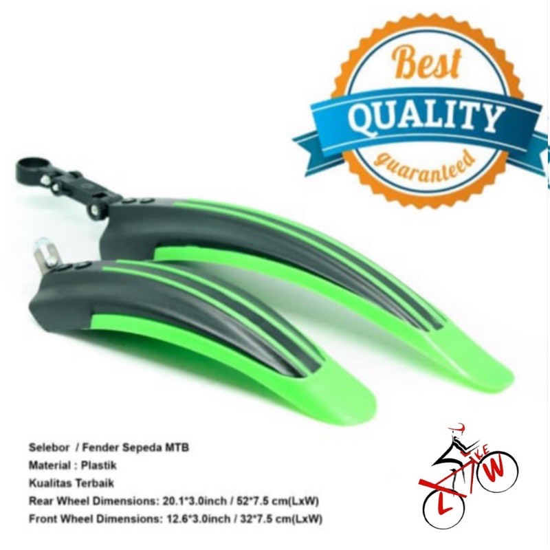 Jual Spakbor / Fender / Slebor /Spakboar Sepeda Ukuran 16 - 24 | Shopee ...