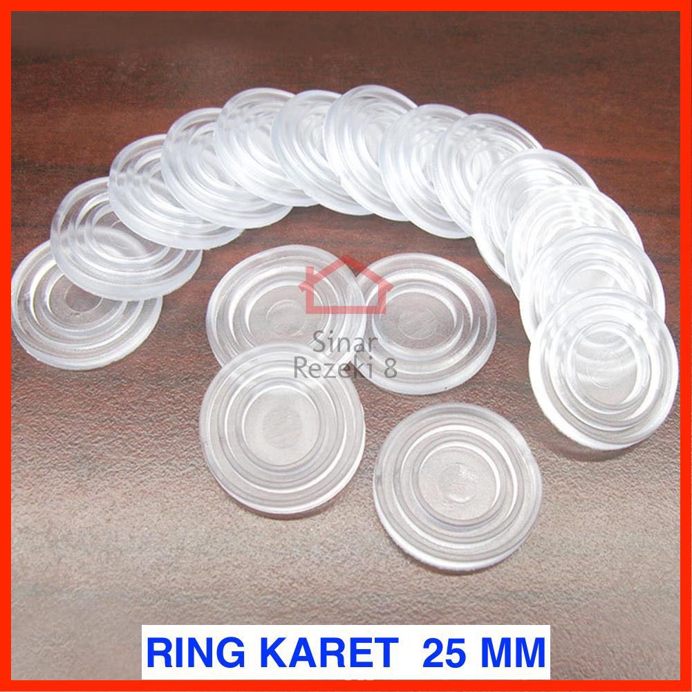 Jual RING KARET BULAT 25 mm / Clear Bening Pengganjal Kaca Ganjelan ...