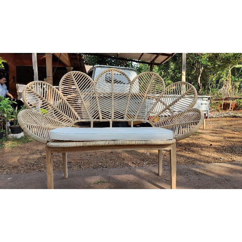 Jual SOFA ROTAN SOFA ROTAN KIPAS SOFA ROTAN TERAS | Shopee Indonesia