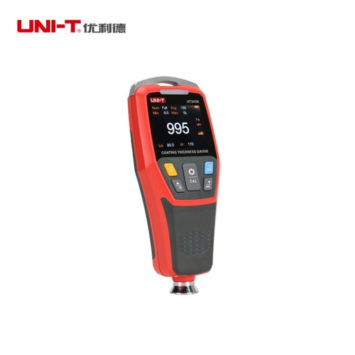 Jual UNI-T UT343D Digital Coating Thickness Gauge 0-1250um LCD ...