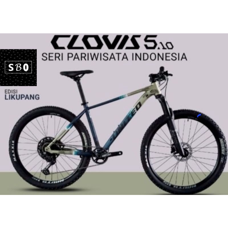 Jual Sepeda MTB United Clovis 5.10 Likupang Limited Edition | Shopee ...