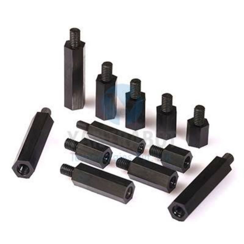 Jual baut pilar nylon M3 x 8 + 6 standoff Spacer male female plastik ...