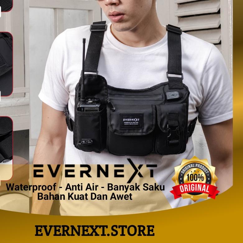 Jual TAS DADA CHEST BAG PRIA WATERPROOF ANTI AIR TAS PELINDUNG DADA ...