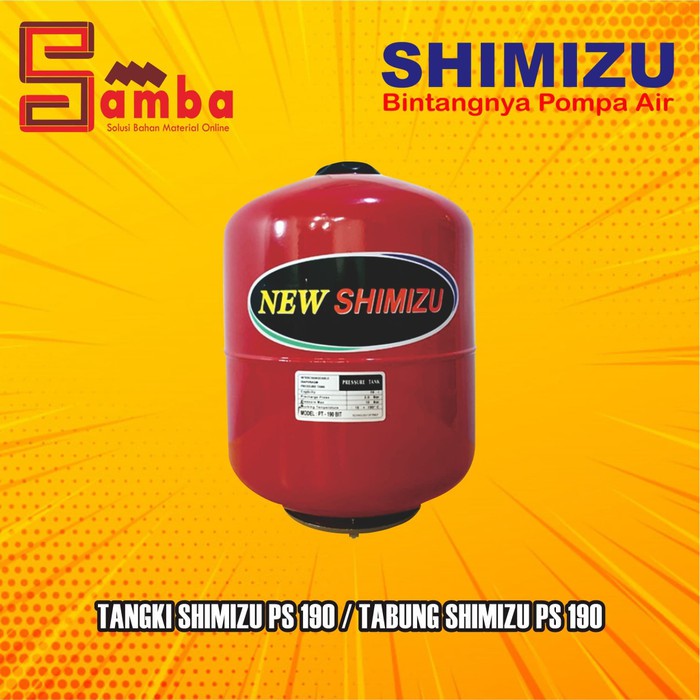 Jual TANGKI SHIMIZU PS 190 / TABUNG SHIMIZU PS 190 | Shopee Indonesia
