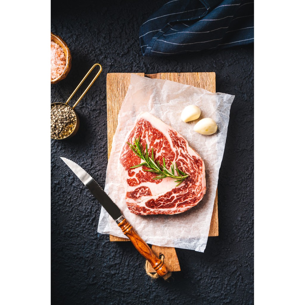 Jual Daging Sapi Ribeye Wagyu Marbling MB 9 AUSTRALIAN Rib Eye Import ...