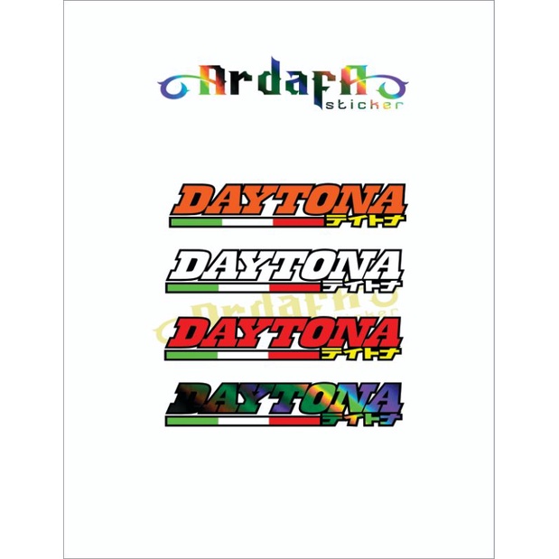 Jual Stiker DAYTONA STICKER CUTTING | Shopee Indonesia