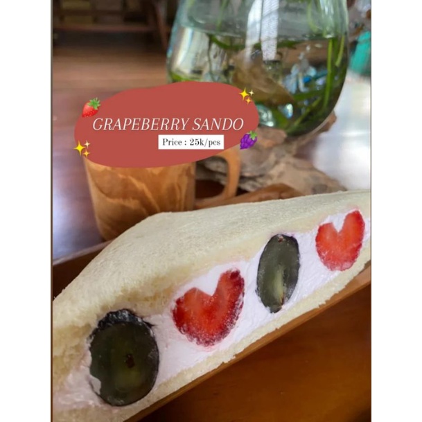 Jual Kurimi Sando Grapeberry Sando , Grapeberry Sandwich , Grape ...