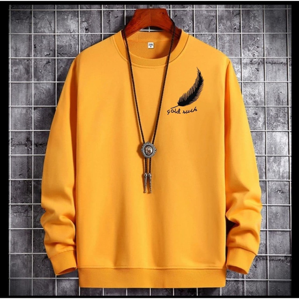 Jual BAJU SWEATER GOLD RUSH/PAKAIAN PRIA/BAJU SWEATER PRIA TERBARU ...