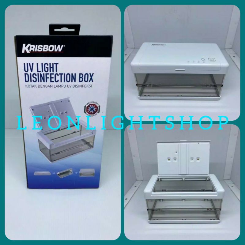 Jual KRISBOW WADAH BOX UV DISINFEKTAN STERILISASI 2W TIMER PORTABLE/ACE UVC BOX PORTABLE ...