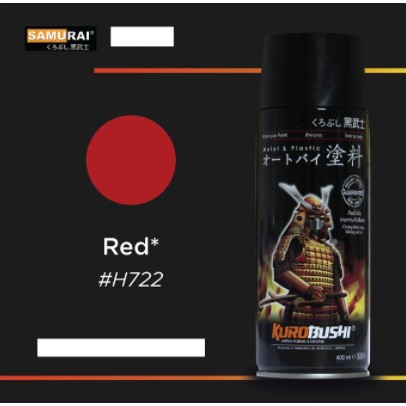 Jual CAT PILOX SAMURAI PAINT RED H722* | Shopee Indonesia