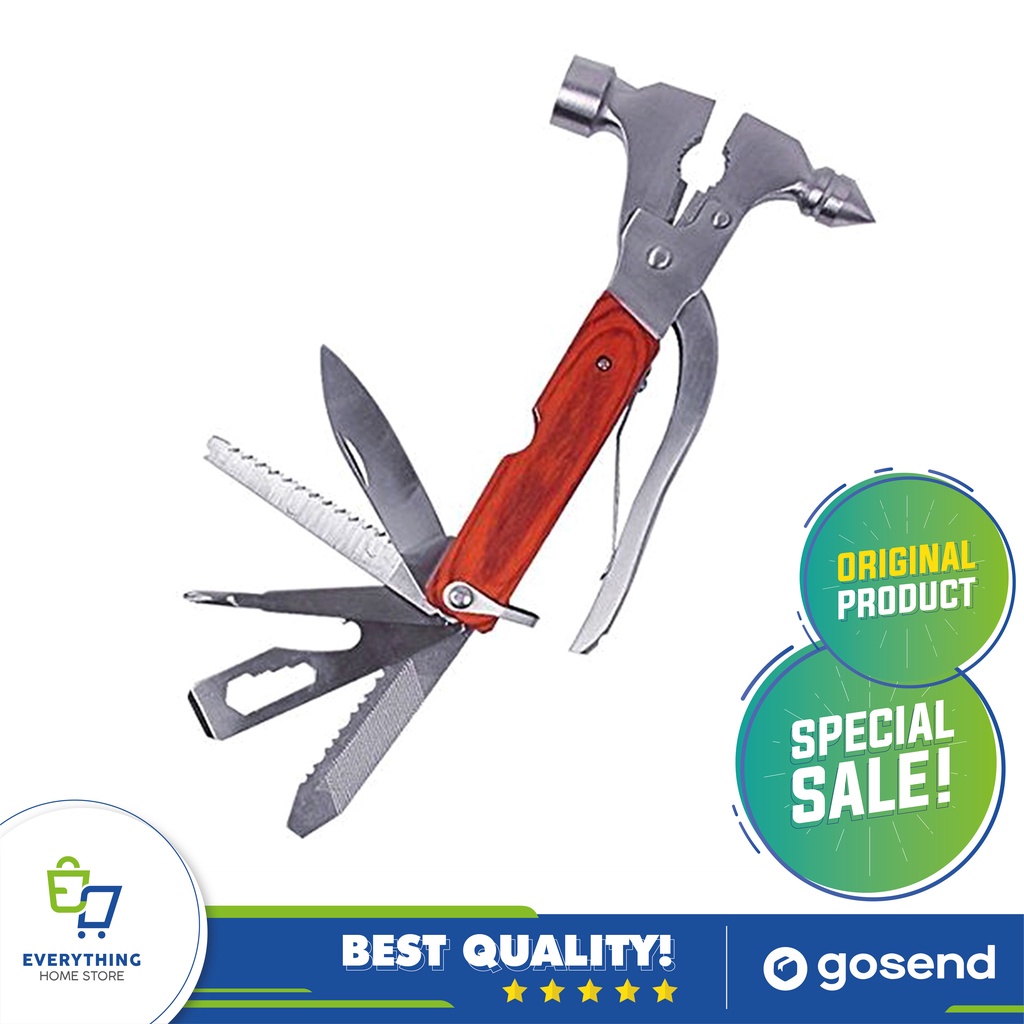 Jual 14-in-1 Multi-Functional Hammer ORIGINAL EHS | Shopee Indonesia