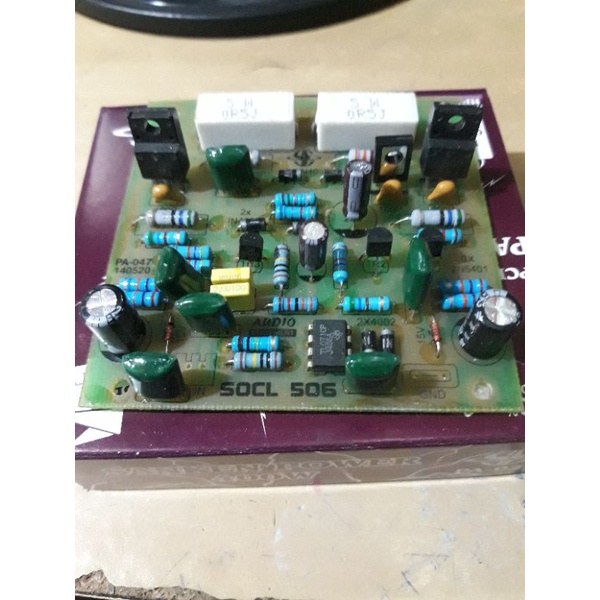 Jual Kit SOCL 506 Driver Super OCL 500 W PA 047 PCB FIBER | Shopee ...