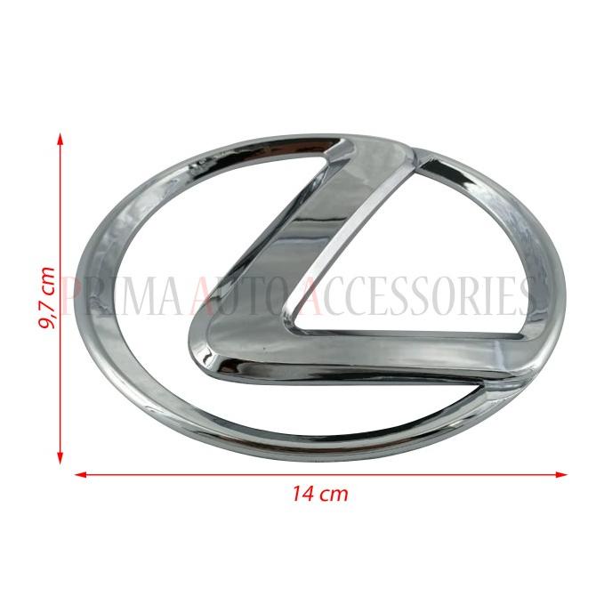 Jual Logo Emblem Mobil Logo LEXUS Chrome 14 cm prima4to | Shopee Indonesia