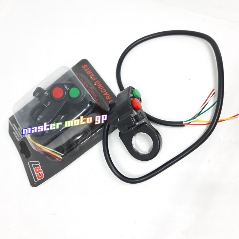 Jual Saklar kiri Motor 3 Tombol Universal Fungsi klakson plus lampu ...