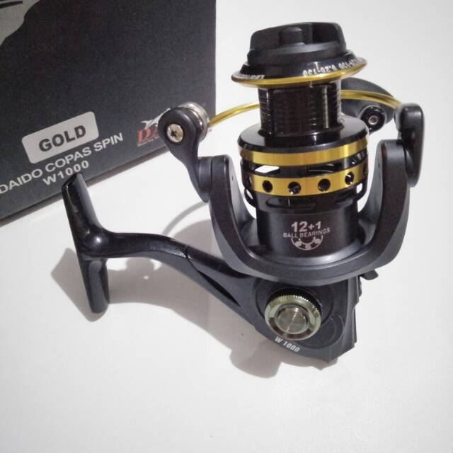 Jual ALAT PANCING FISHING REEL DAIDO COPAS SPIN 1000(GOLD) | Shopee ...