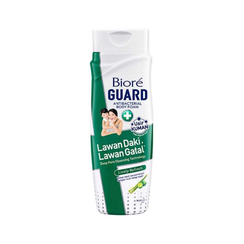 Jual Biore Guard Aneka Body Foam sabun mandi Anti gatal biru merah ...