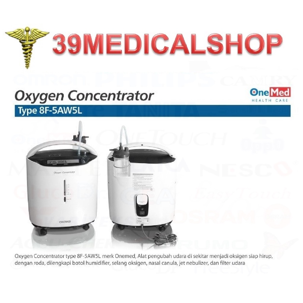 Jual OXYGEN CONCENTRATOR ONEMED 8F-5AW - ALAT PEMURNI OKSIGEN - OKSIGEN ...